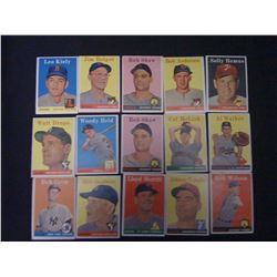 1957 Topps Baseball cards.