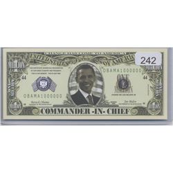 Barack Obama One Million Dollar Novelty Note