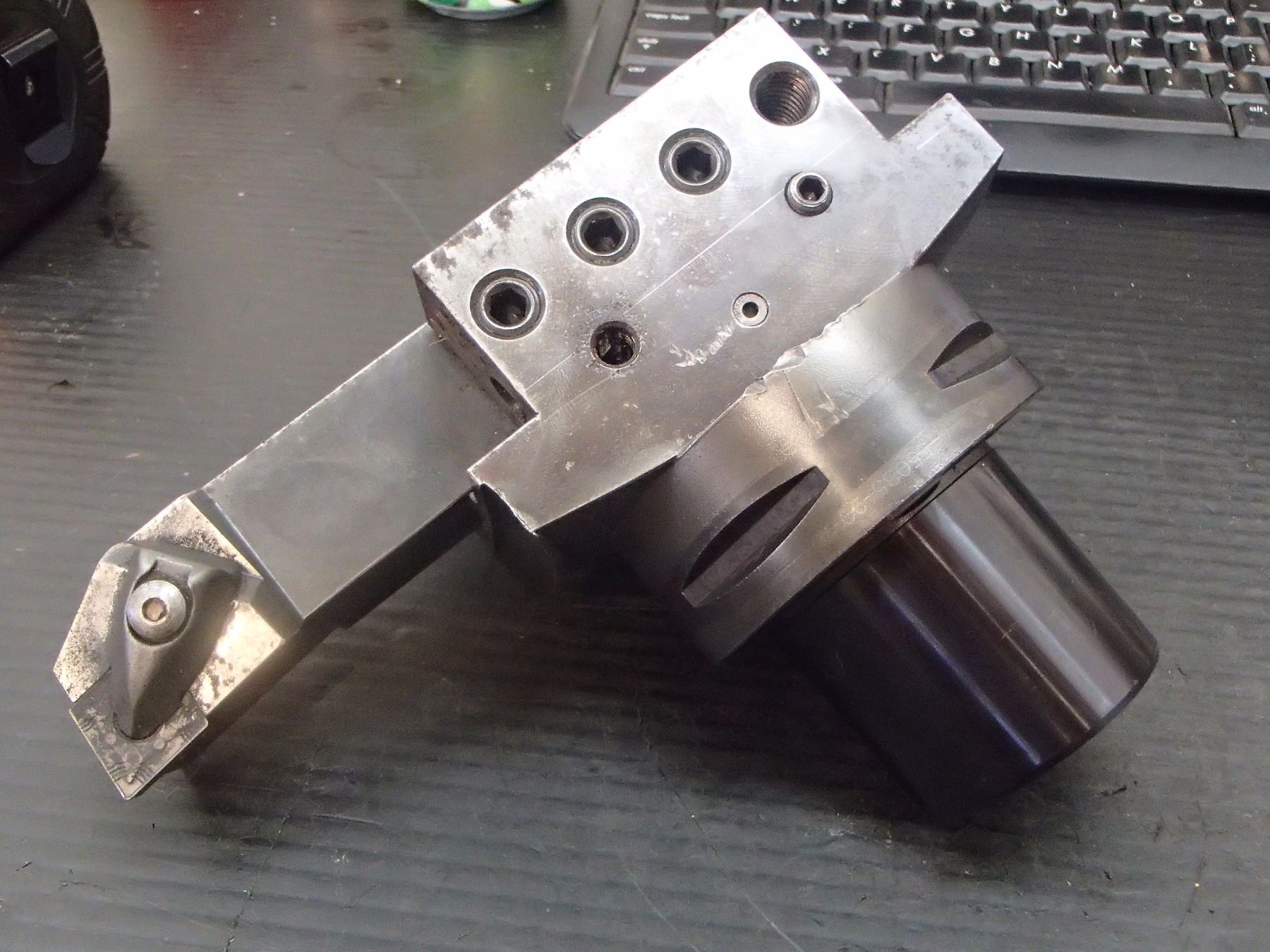 Sandvik Capto C8 Lathe Tool Holder Block P N C8 Asha 55085 20 A