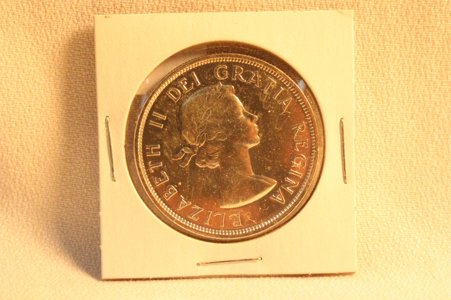 1960 Cdn Dollar Coin Silver 1960-cdn-dollar-coin-silver