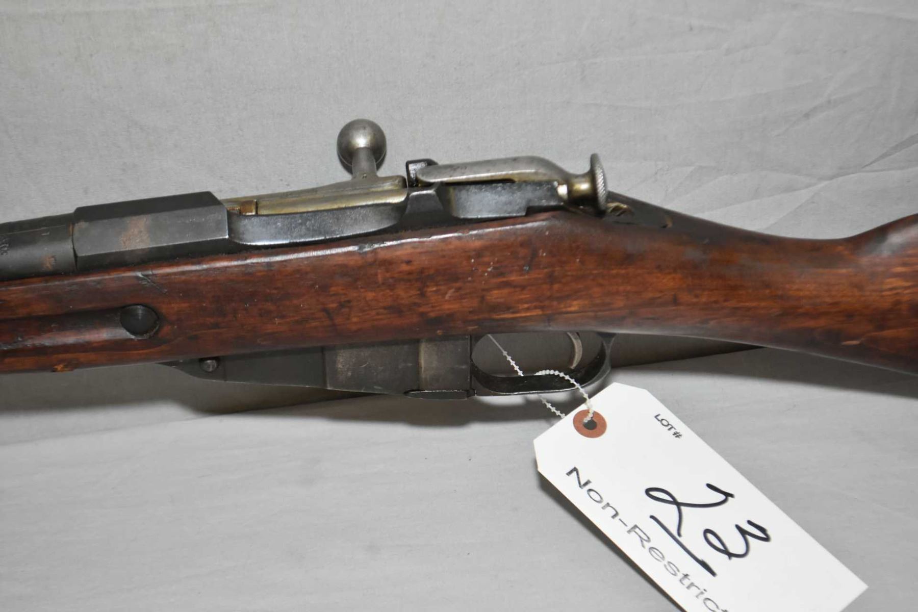 Mosin Nagant Model 1891 7.62 x 54 R Cal Bolt Action Full Wood Military ...