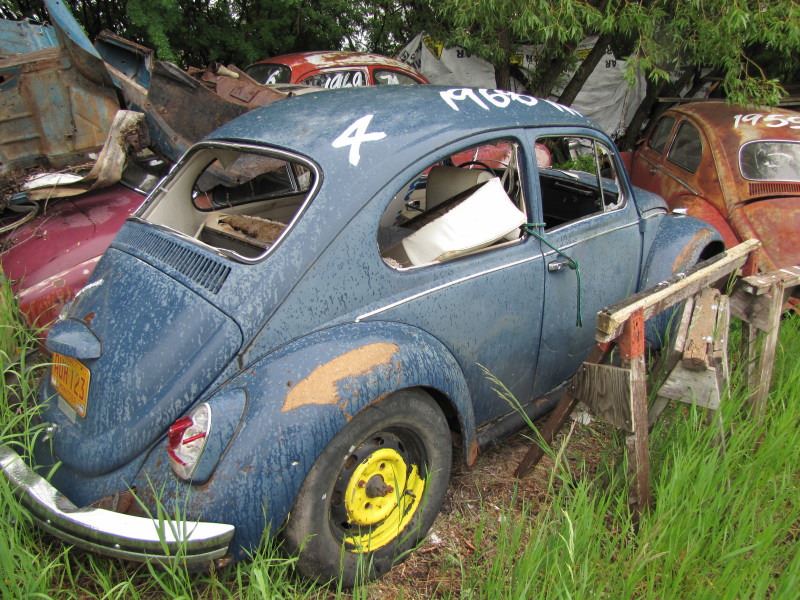 1968 Blue VW Bug