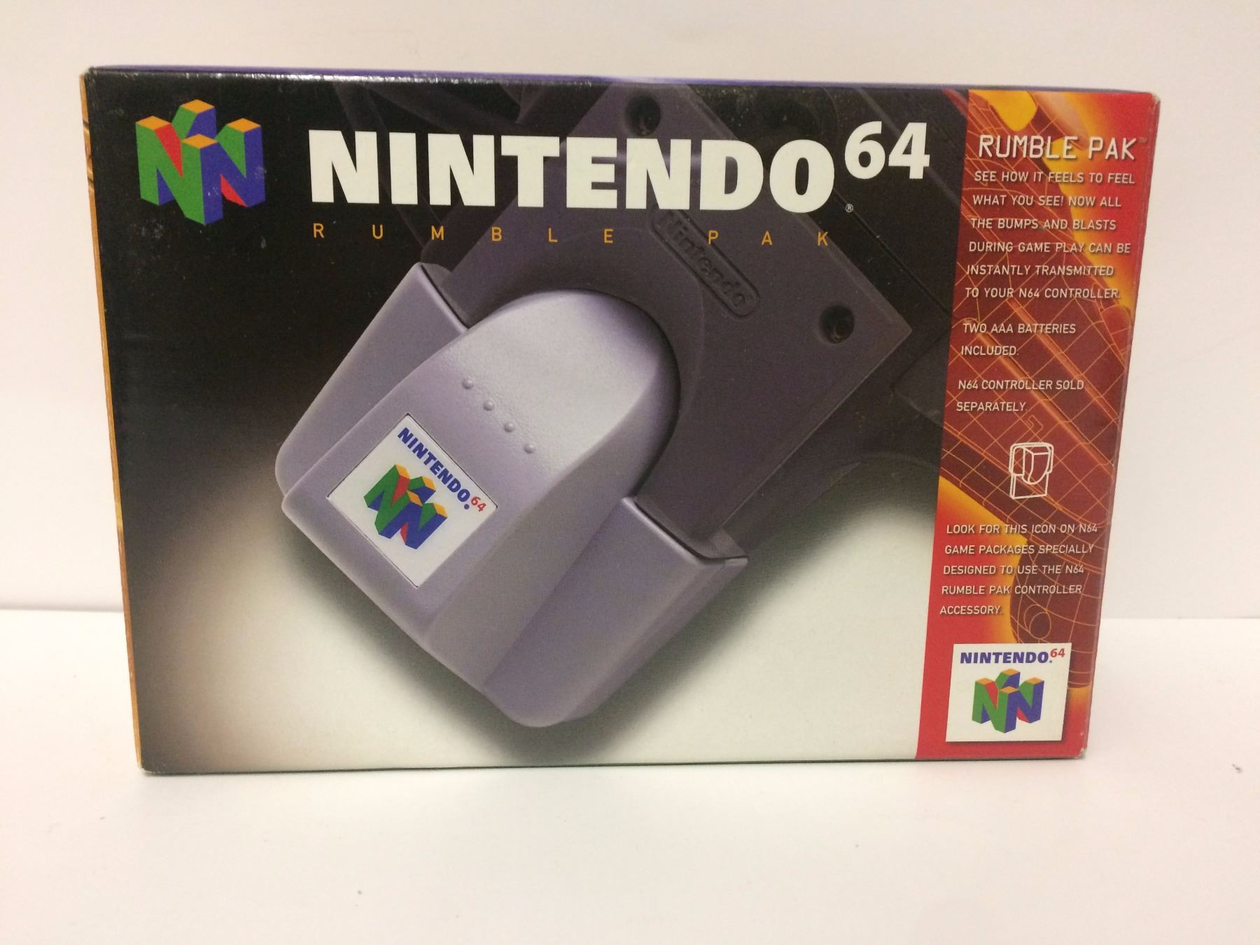 Rumble Pak Nintendo 64 N64 Boxed