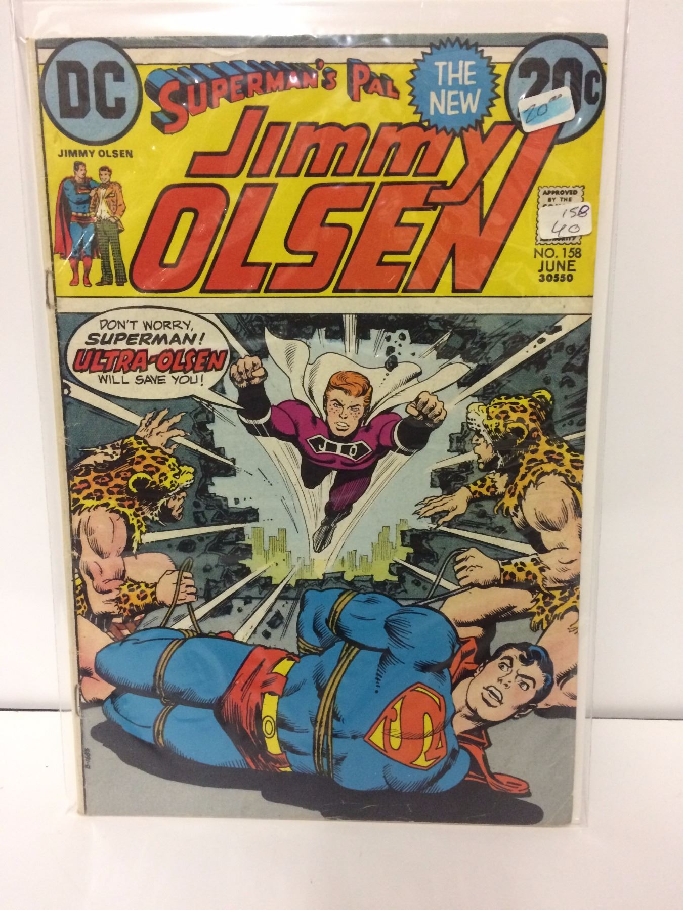 DC COMICS SUPERMAN'S PAL JIMMY OLSEN #158 COMIC