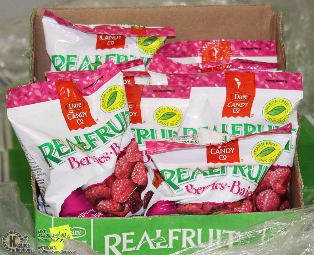 CASE OF REAL FRUIT CANDY