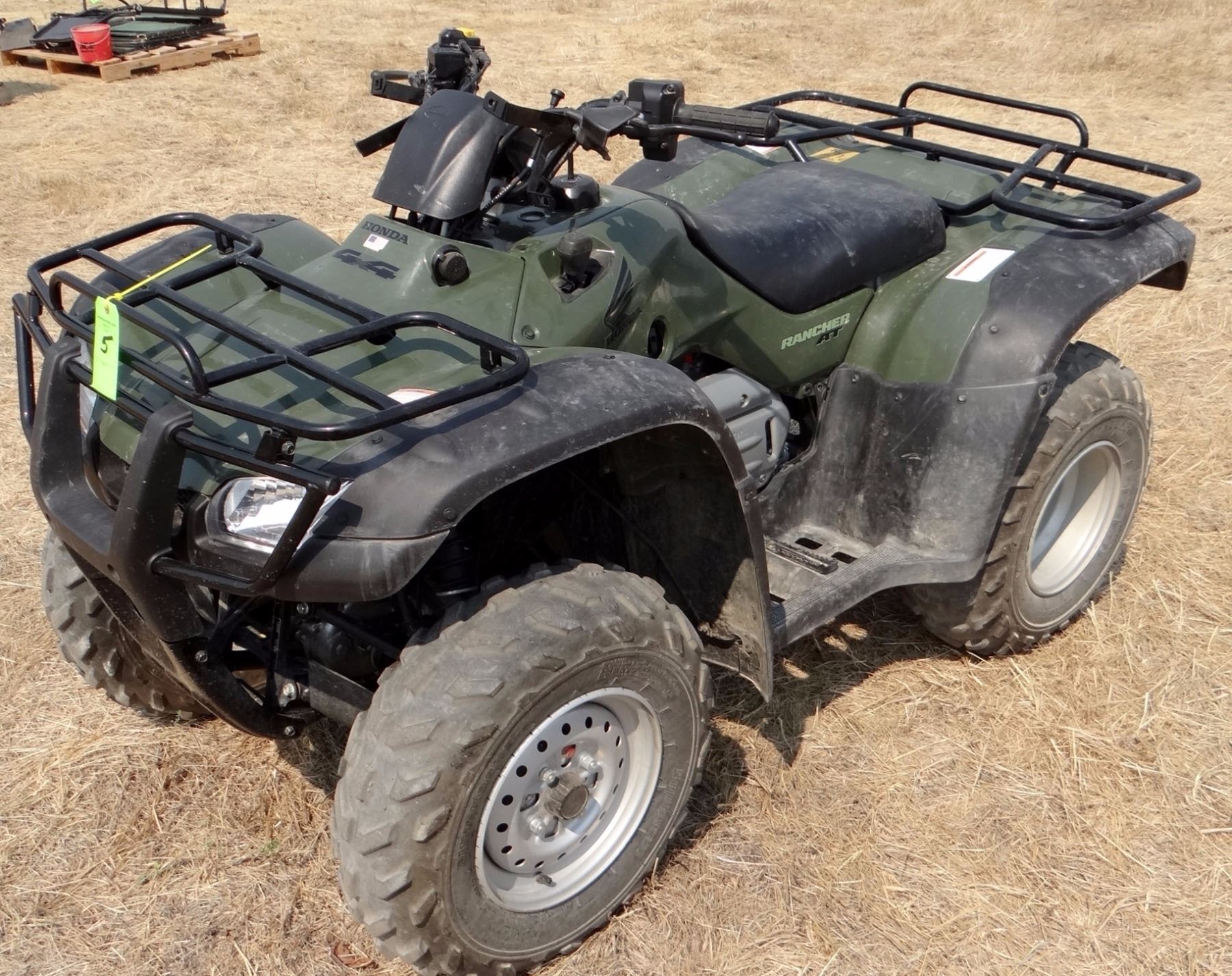 2005 Honda Rancher TRX400FA, 4x4, elec. shift, 457 miles, excellent ...