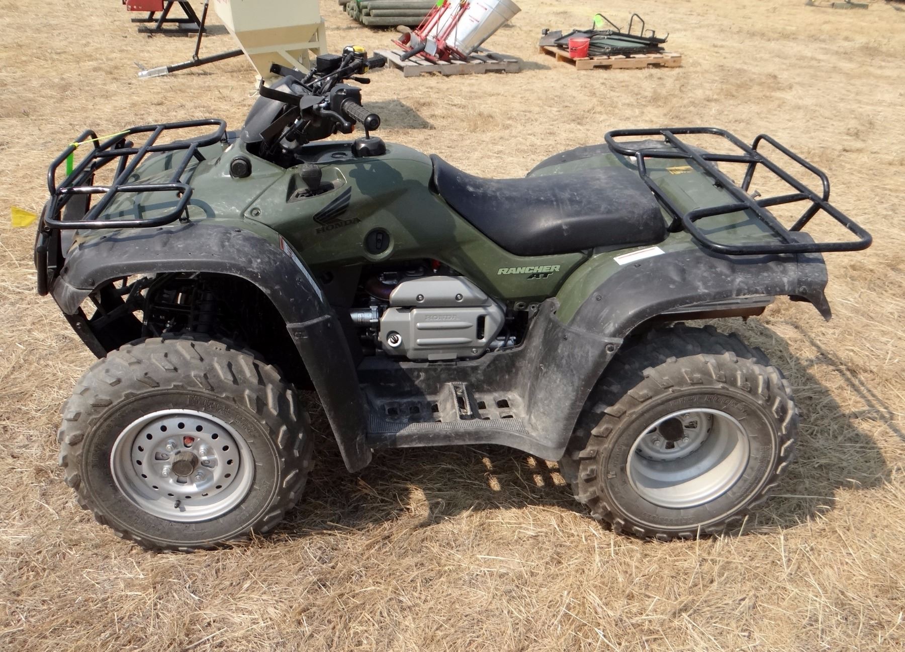 2005 Honda Rancher TRX400FA, 4x4, elec. shift, 457 miles, excellent ...