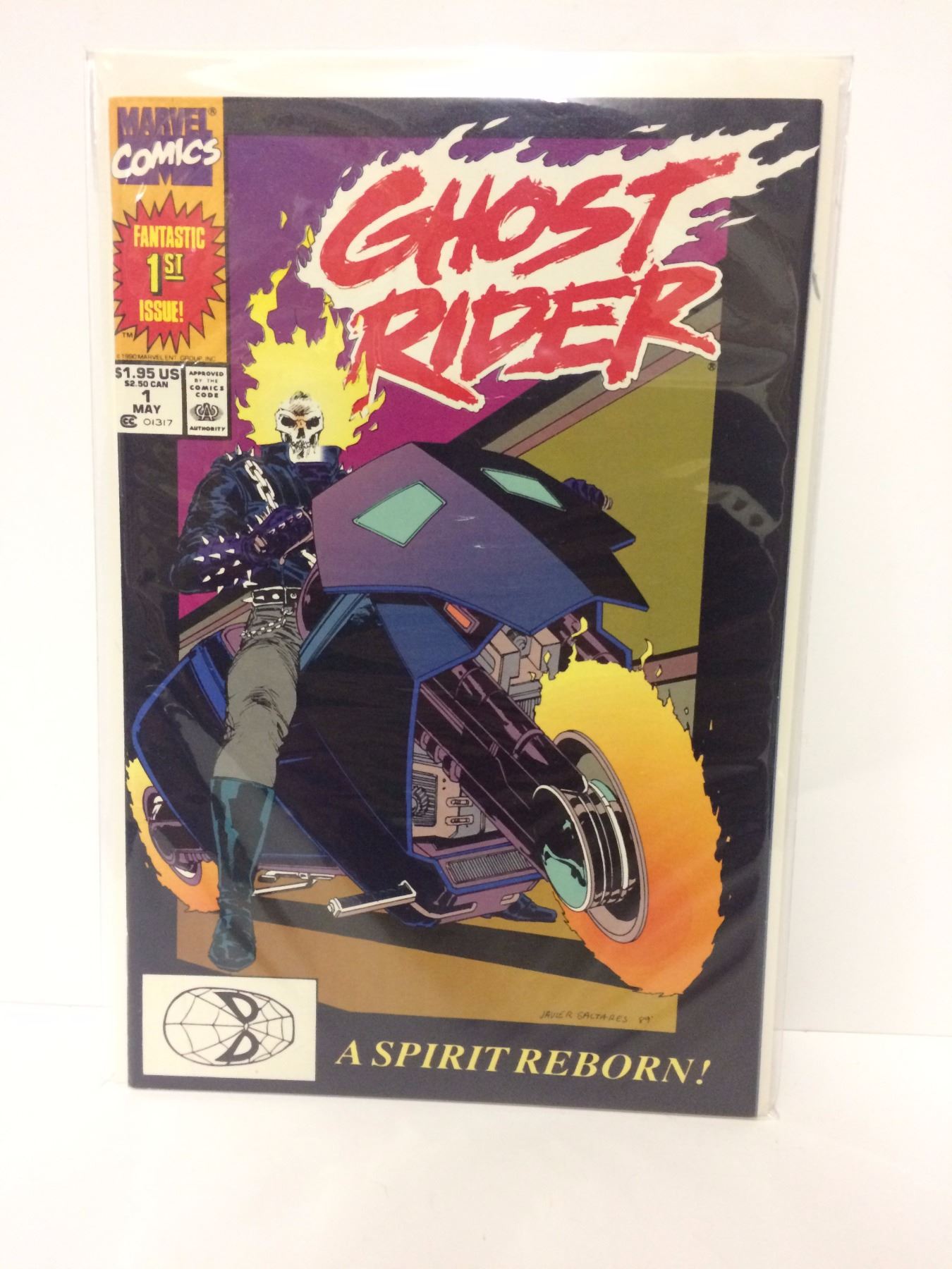Ghost Rider #1 COMIC BOOK (May 1990, Marvel)
