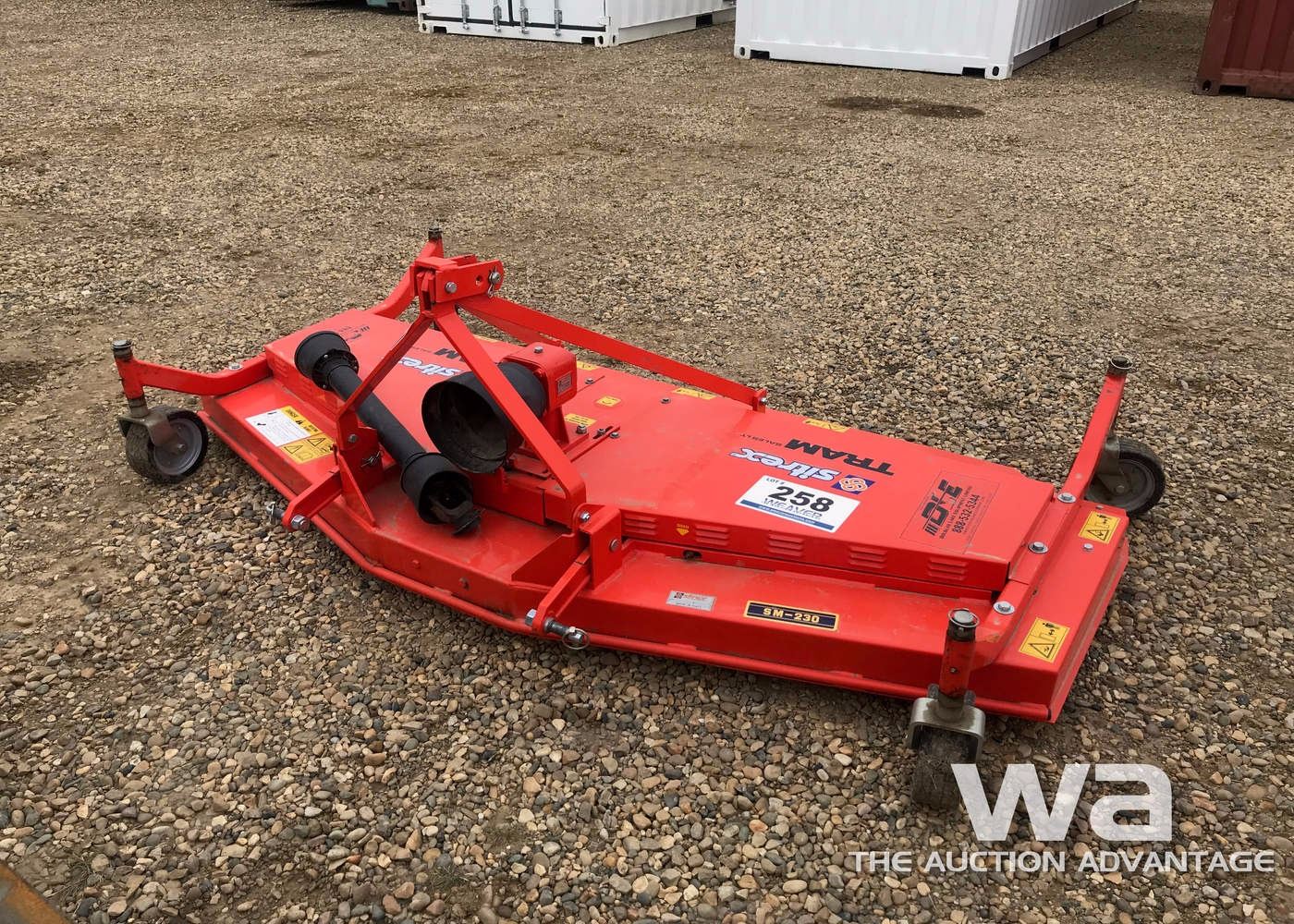 SITREX SM-230 3 PTH FINISHING MOVER - Weaver Bros. Auctions Ltd.