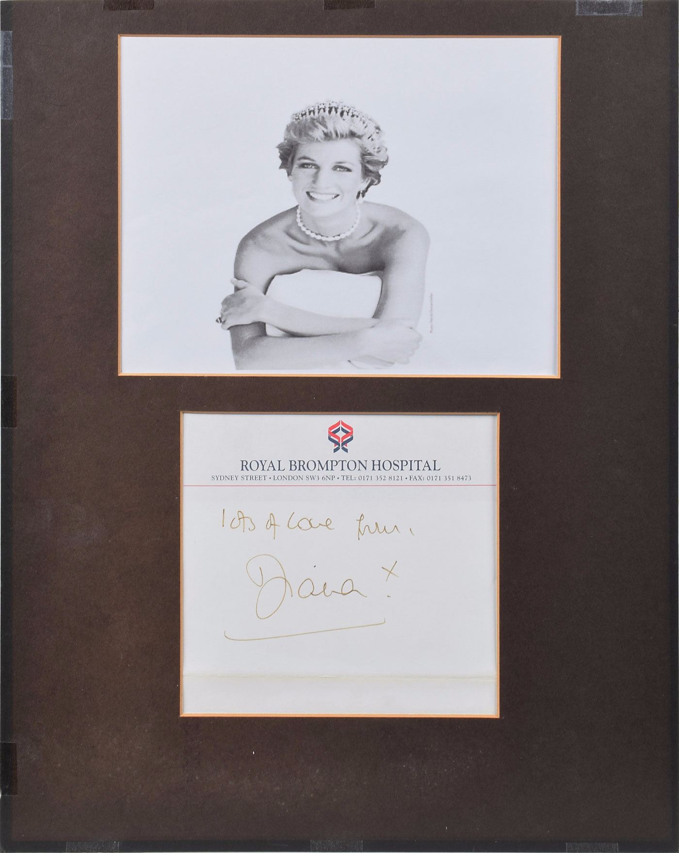 Princess Diana Signature
