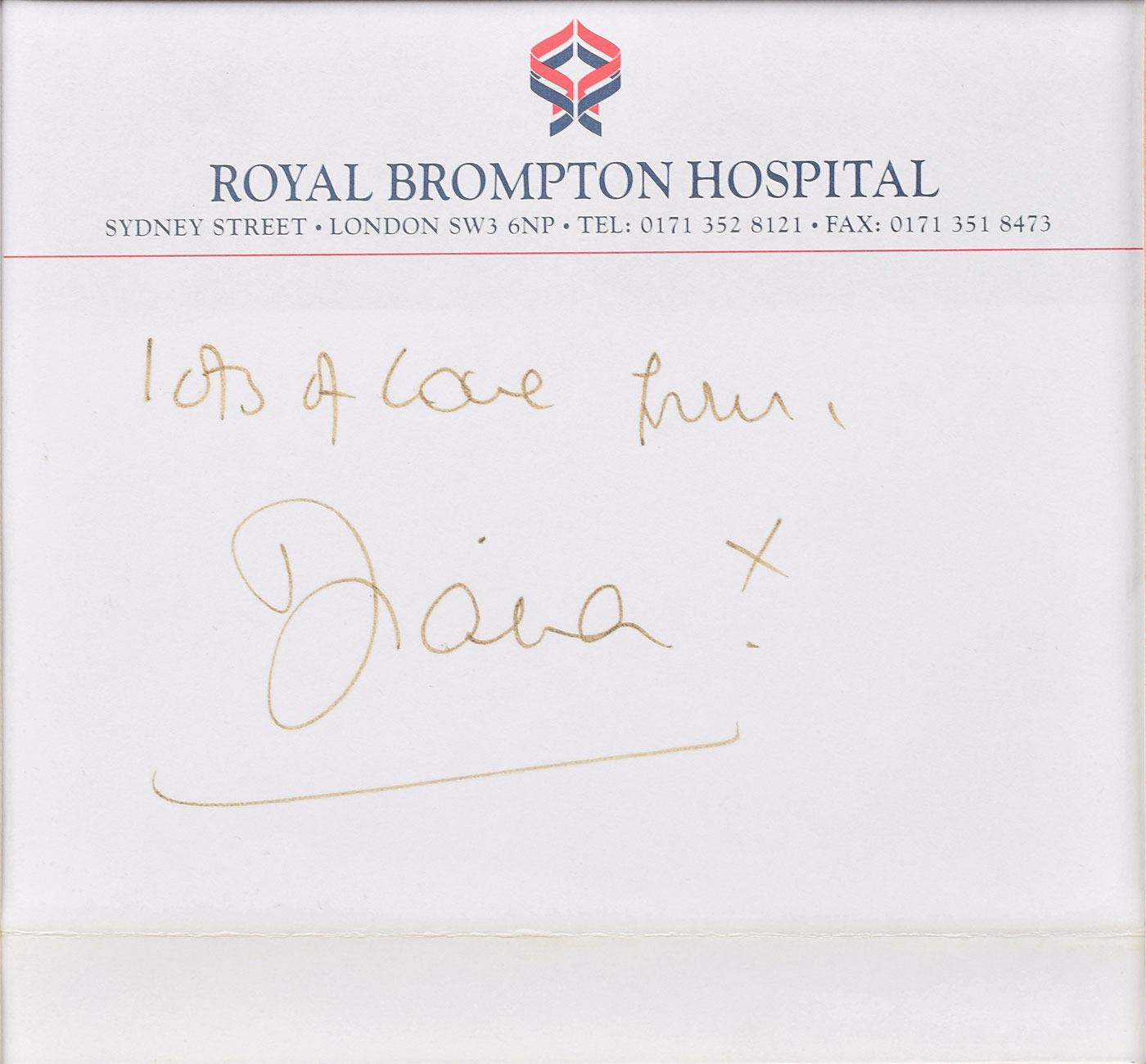 Princess Diana Signature