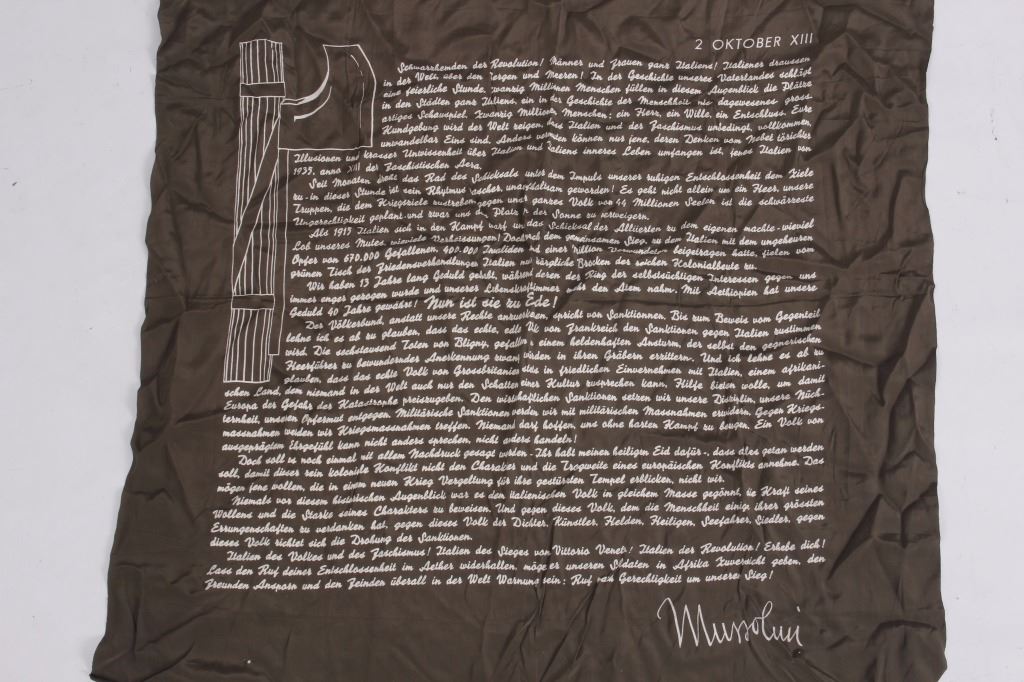 WWII Italian Flag &German Destroyer Center Roundel