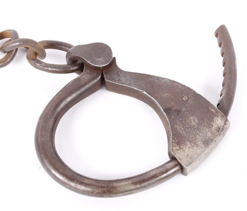 Tower Double-Lock Leg Irons C. 1850