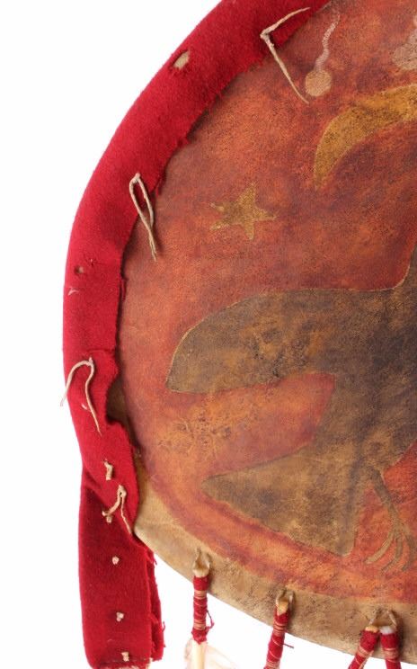 Lakota Sioux Native American Indian War Shield