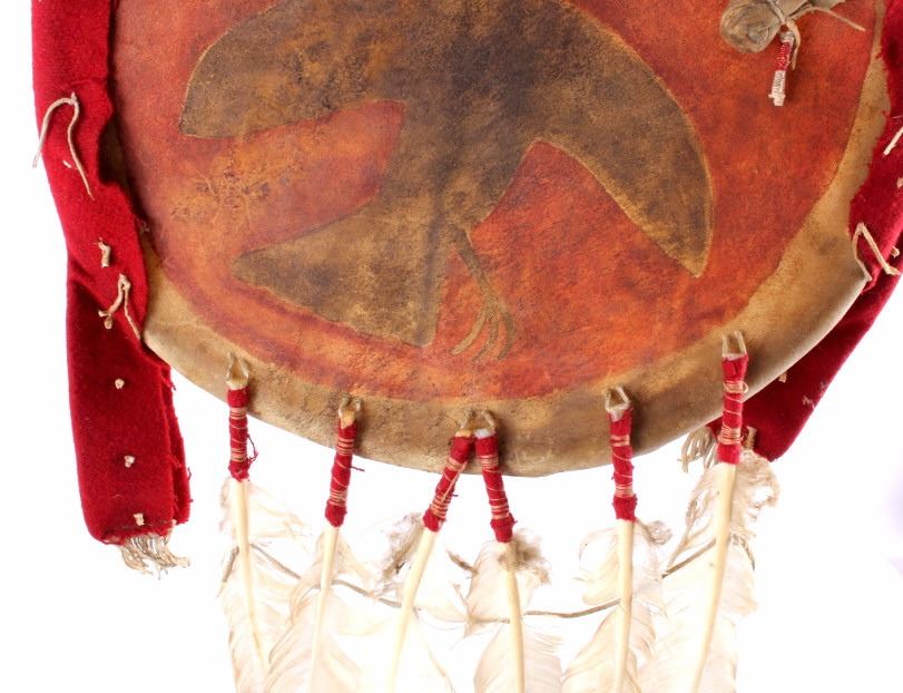 Lakota Sioux Native American Indian War Shield