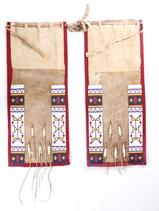 Sioux Warrior Beaded Breechclout Loincloth 20th