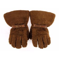 Cowboy Buffalo Hide Hunting Gauntlets