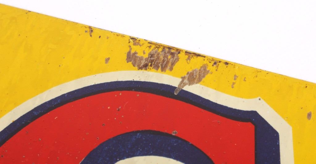 Old Gold Cigarettes Not a Cough in a Carload Sign