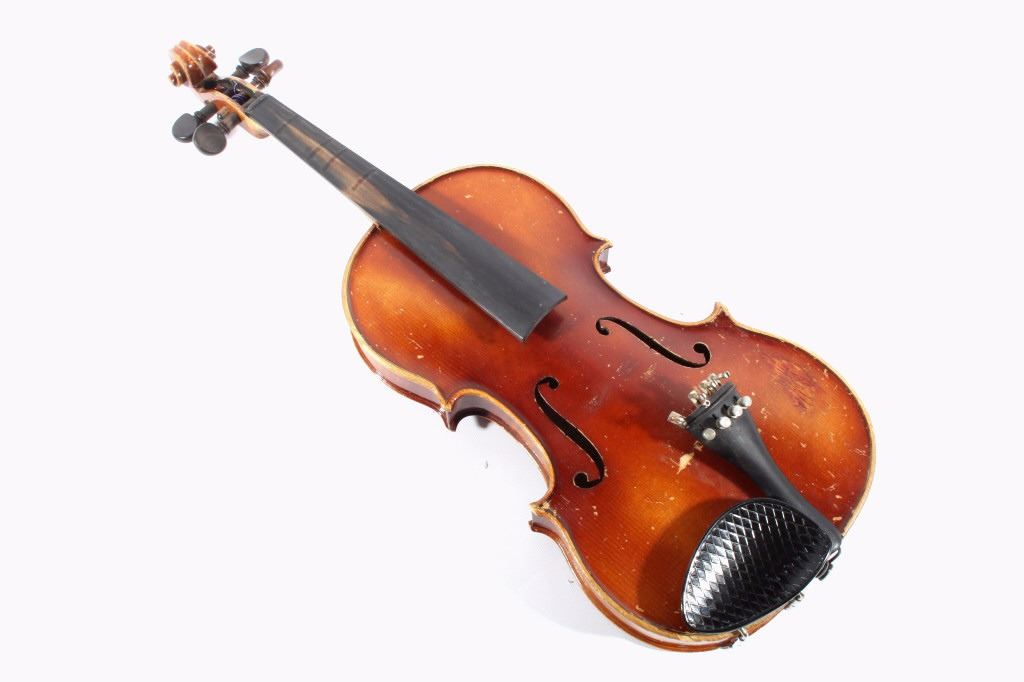 E. R. Pfretzschner Stradivarius Violin & Bow 1966