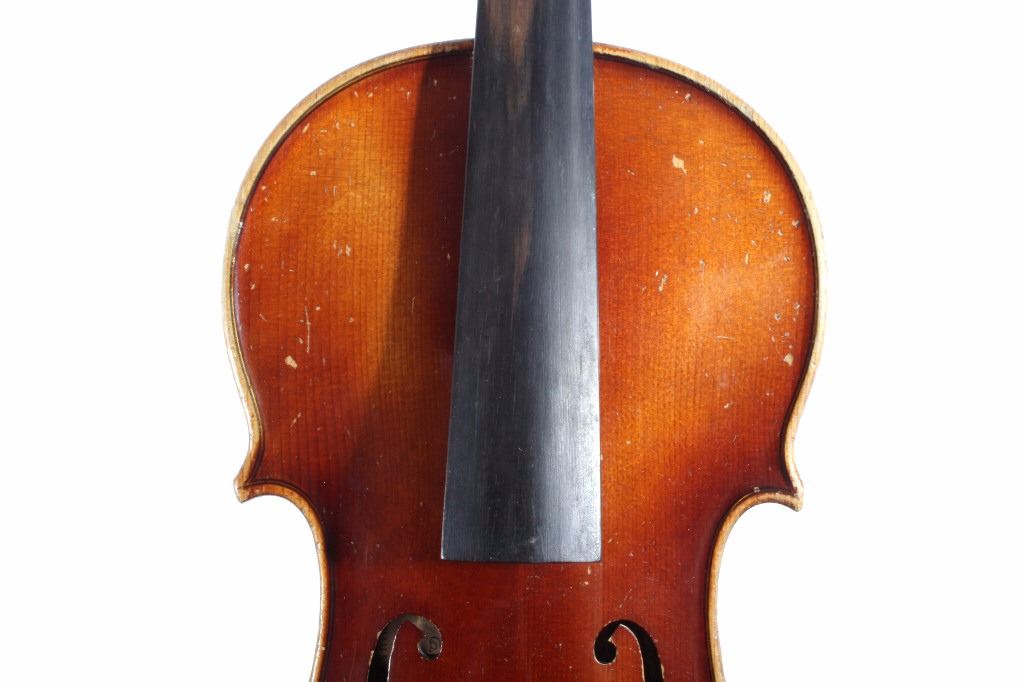 E. R. Pfretzschner Stradivarius Violin & Bow 1966