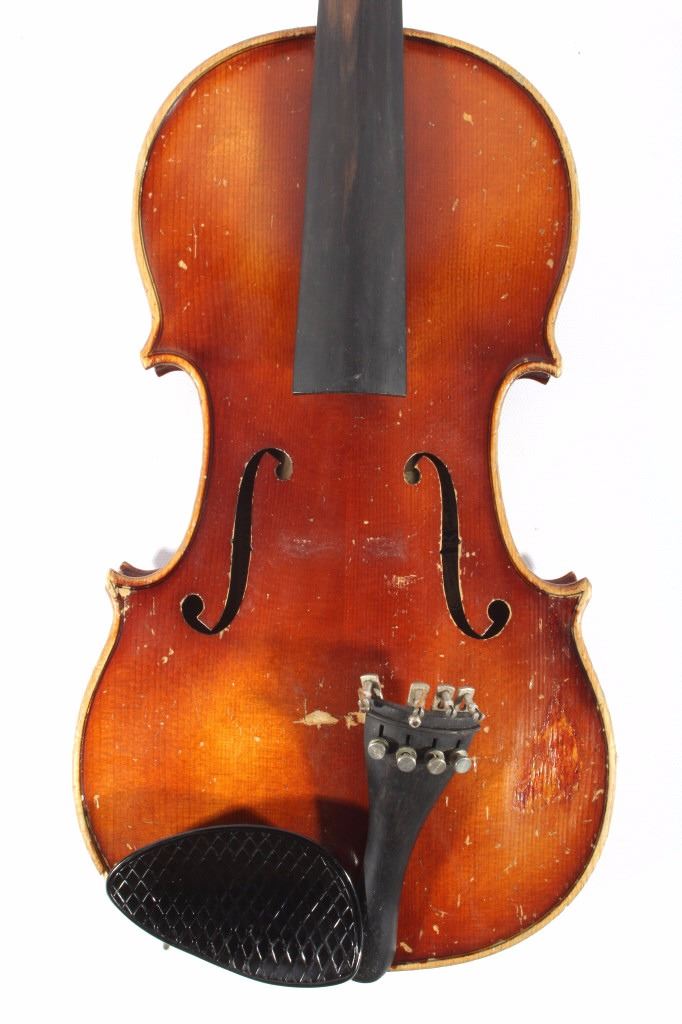 E. R. Pfretzschner Stradivarius Violin & Bow 1966