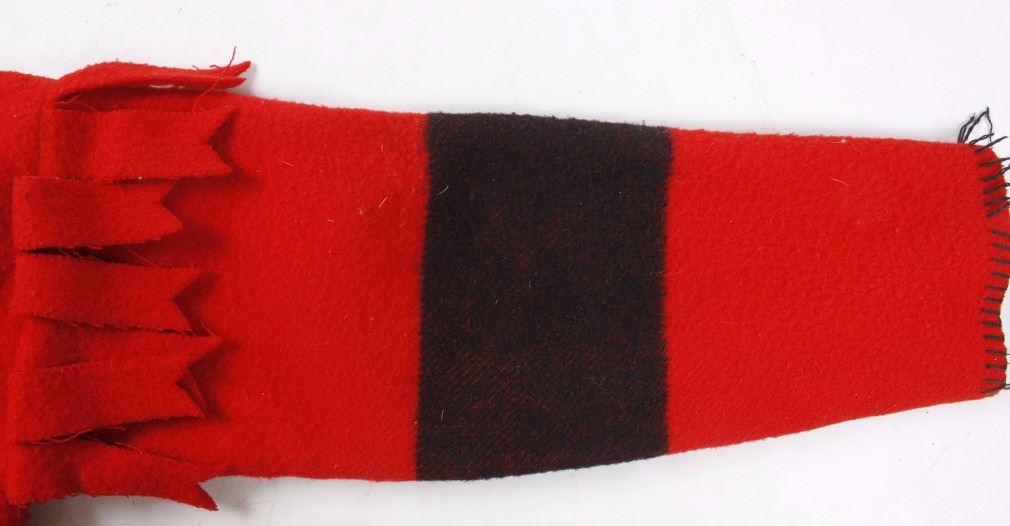 Hudson Bay Wool Point Blanket Red Capote Jacket