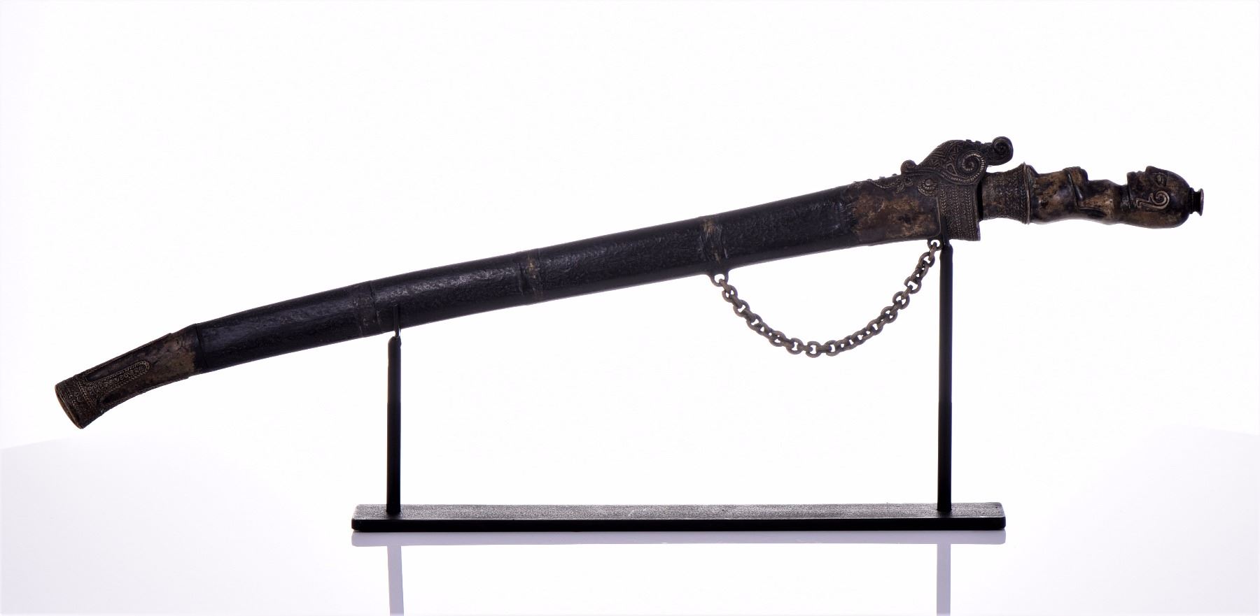 Antique Mughal Empire Damascus/Forged Steel Sword