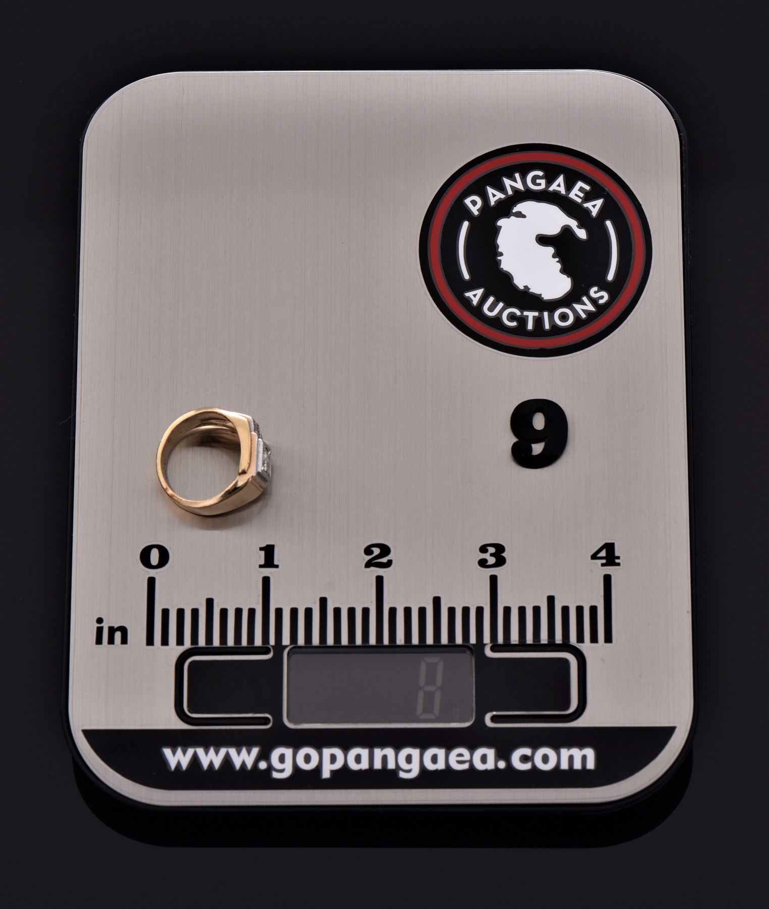 18kt Gold Heavy Gold Electroplate Ring. Markings: