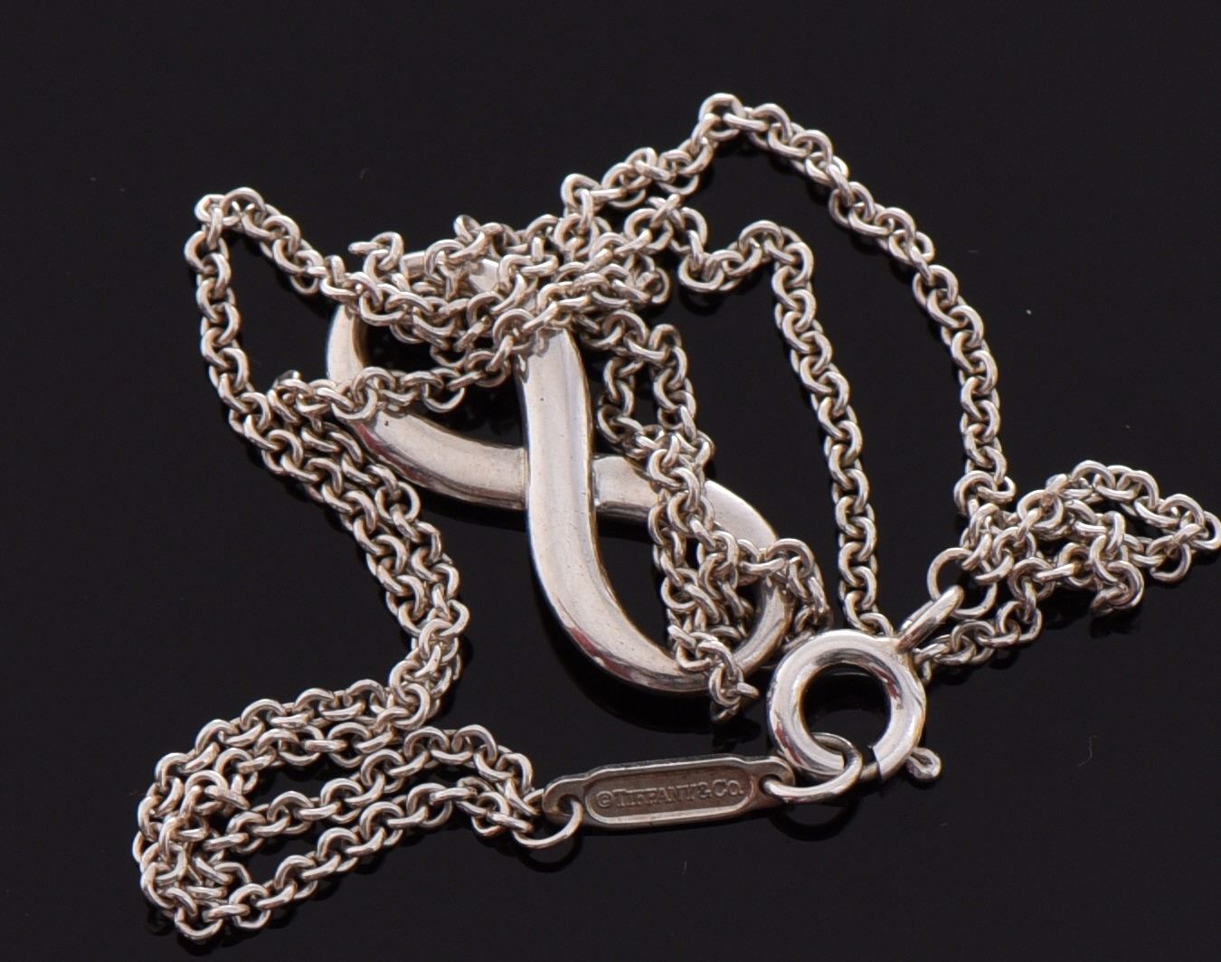 Tiffany and Co. Sterling Silver figure eight brace