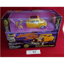 AMERICAN GRAFFITI '32 FORD DEUCE COUPE METAL BODY MODEL KIT