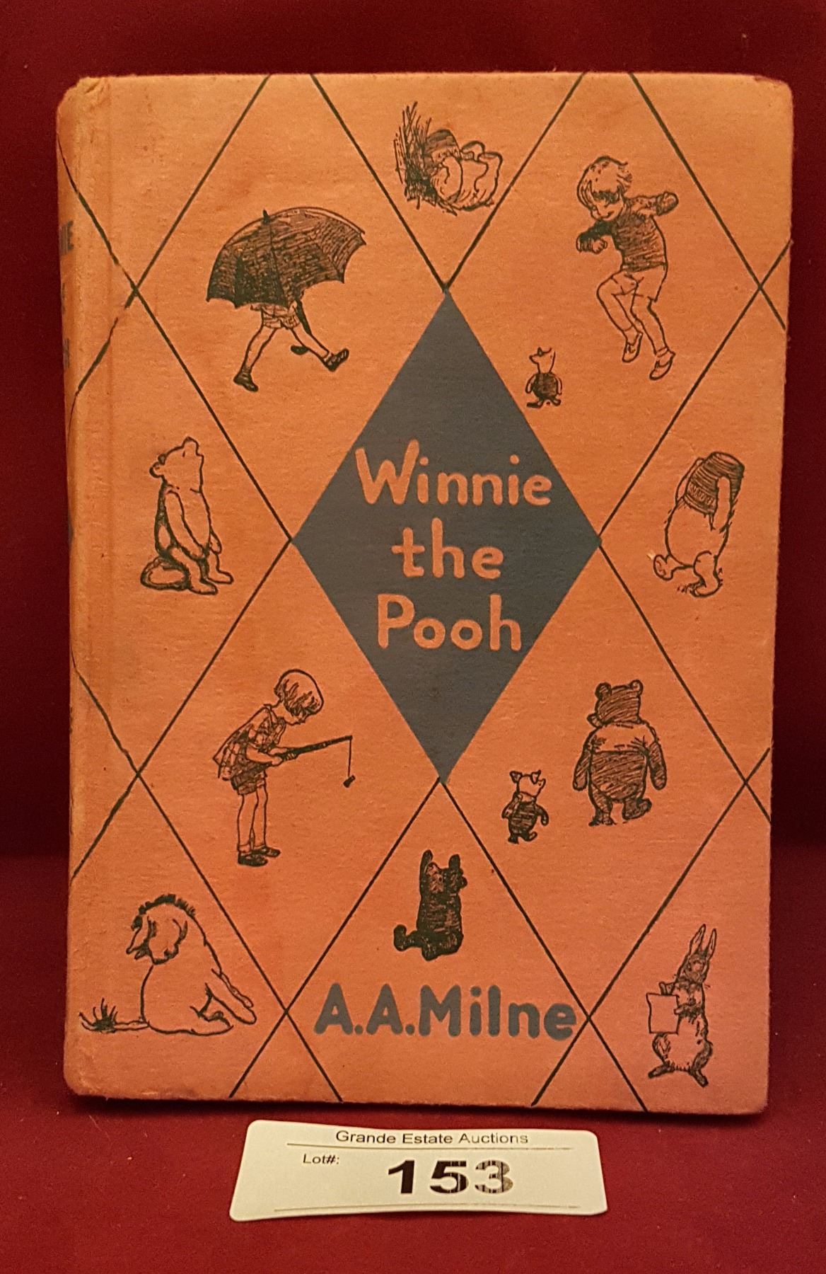 1925 CANADIAN FIRST EDITION WINNIE THE POOH NOVEL