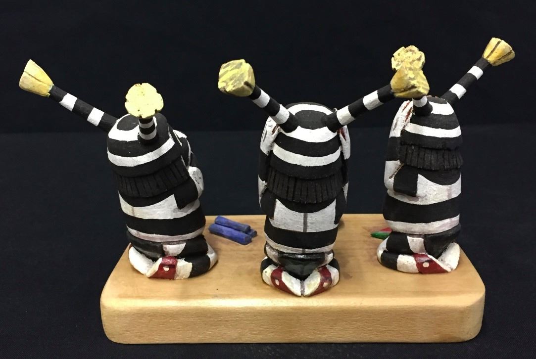 Koshare Clown Scene - Hopi Kachina