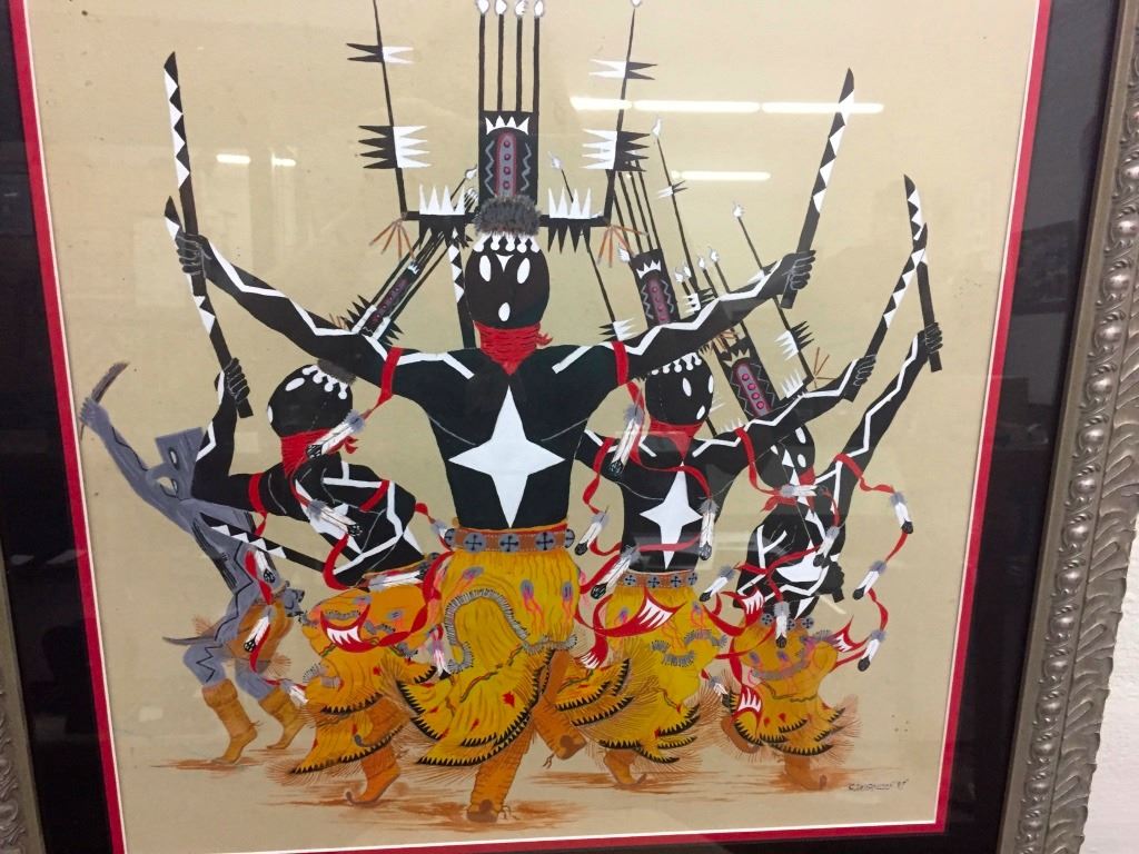 Original Mountain Crown Dancer Art Piece