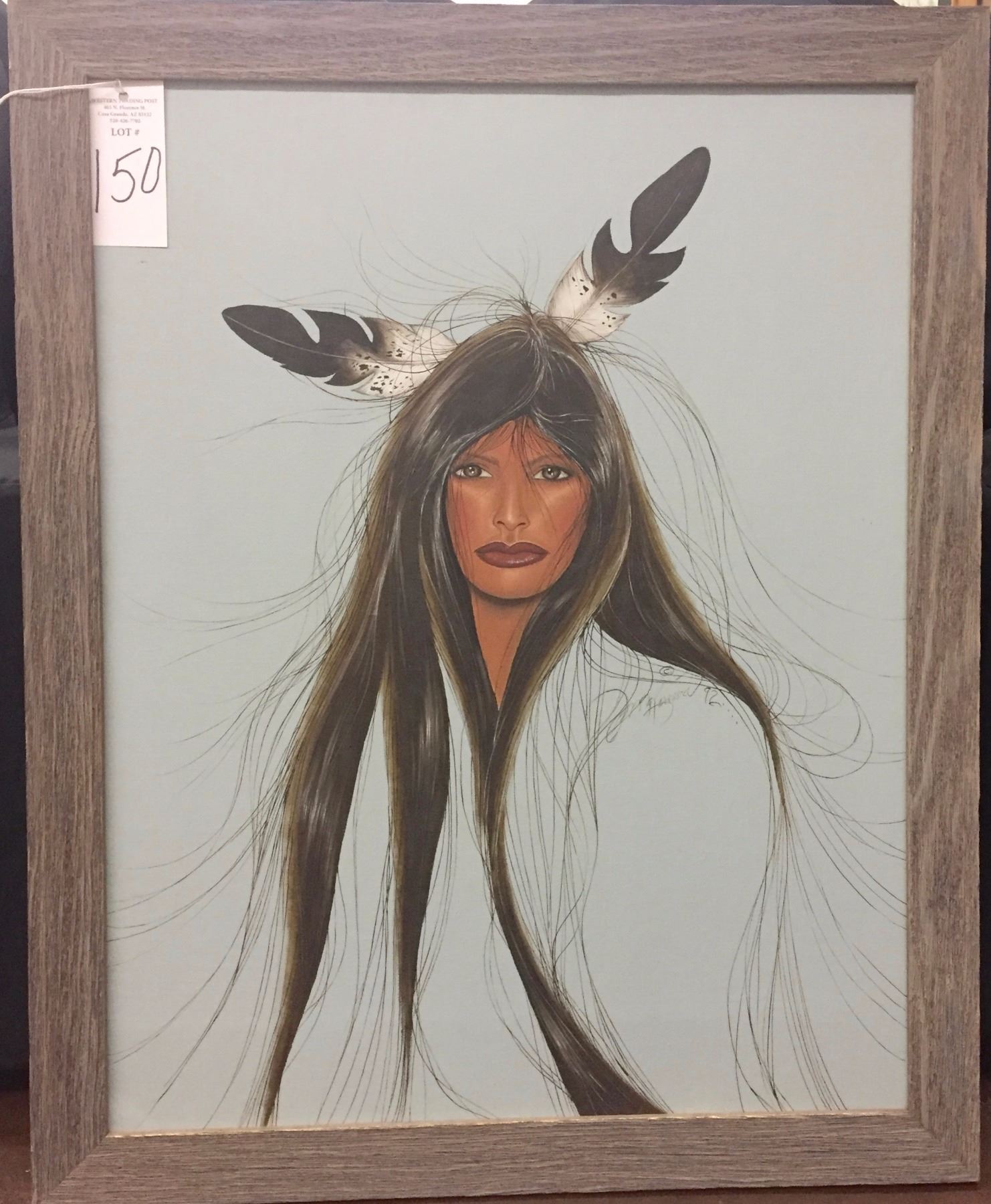 Melvin Herrera (Apache) Original Art
