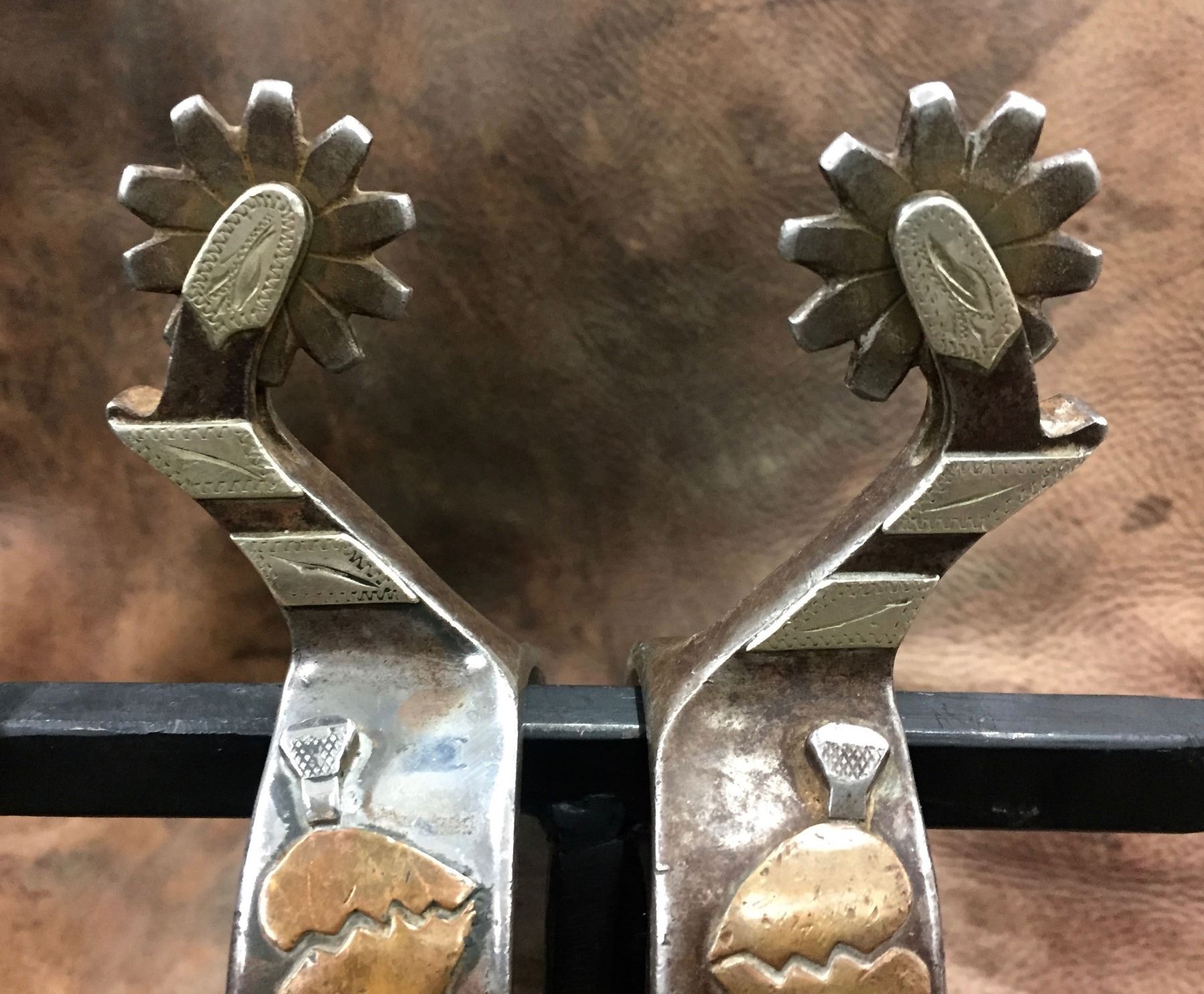 Double Mounted Spurs - Buddy Night