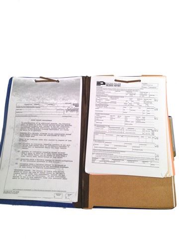 Underworld: Awakening Metro Police Case File Movie Props