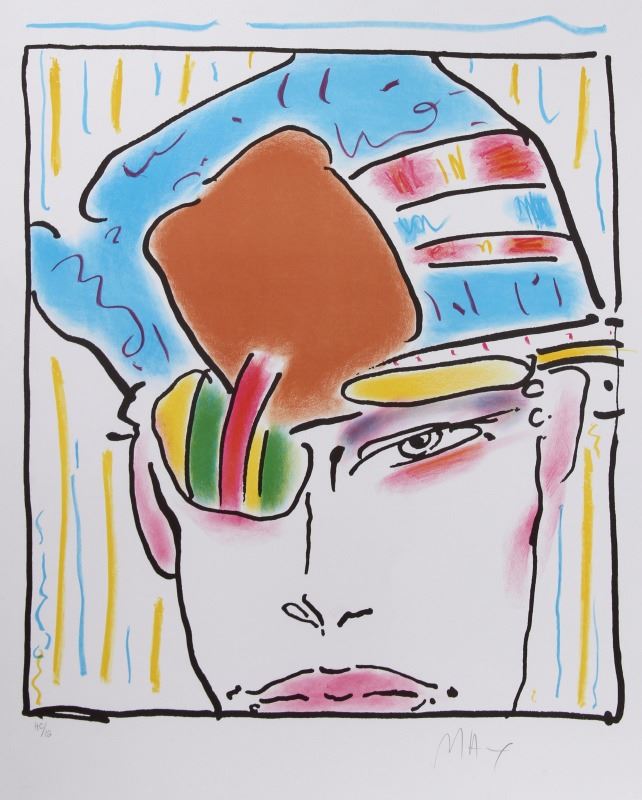 Peter Max, Zero's Friend, Lithograph
