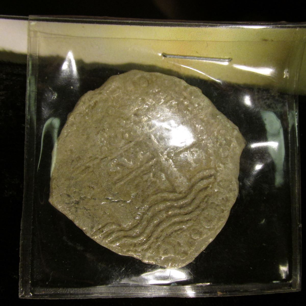 1654 "La Capitana" Ship wreck 8 Reales Silver Cob. This interesting ...