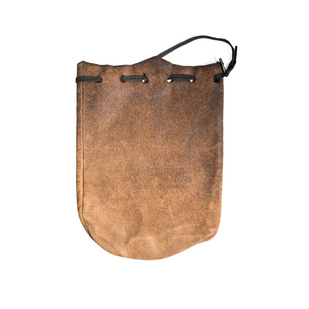 California. Williams. Bank of Williams Leather Banking Pouch. 7” x 5 ½”.