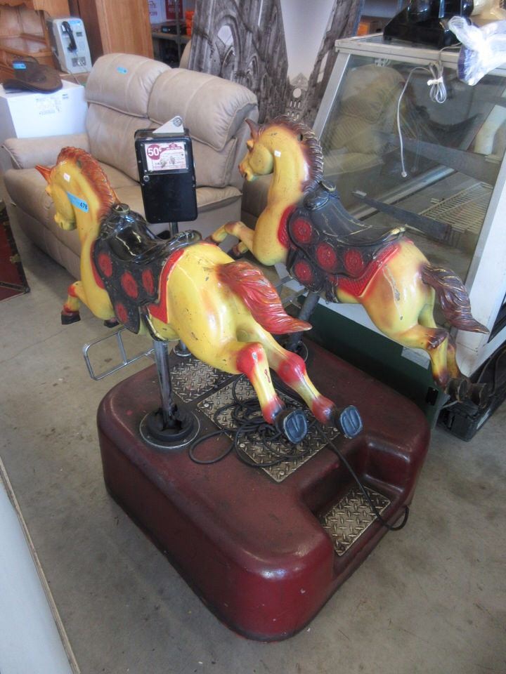 1950s Champion Coin Operated Pony Ride