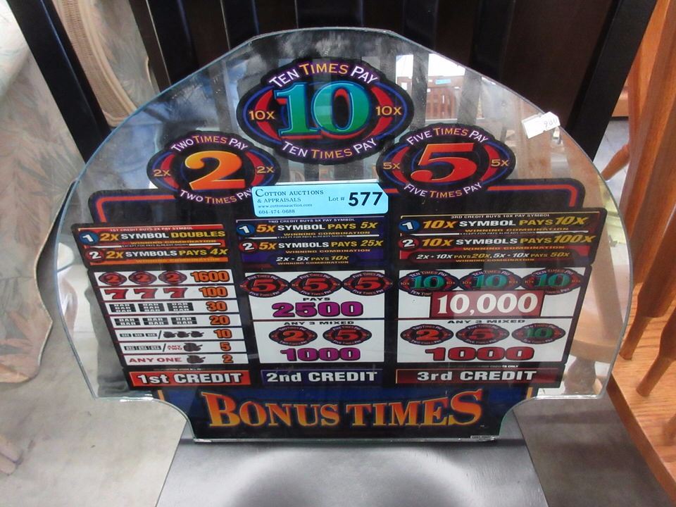 Slot Machine Mirror Topper