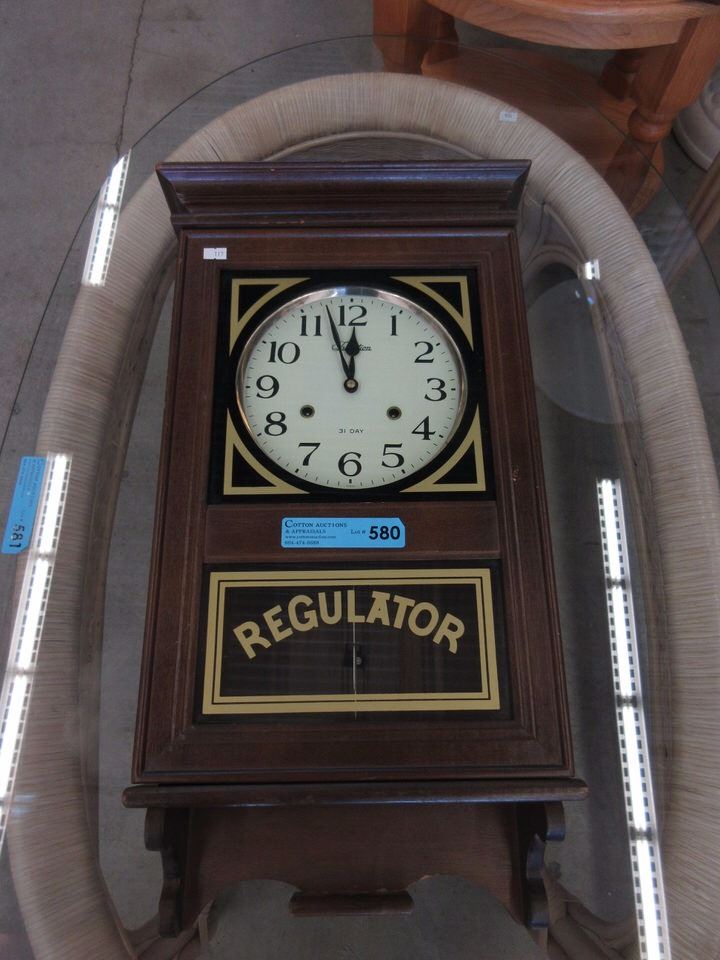 31 Day Regulator Wall Clock