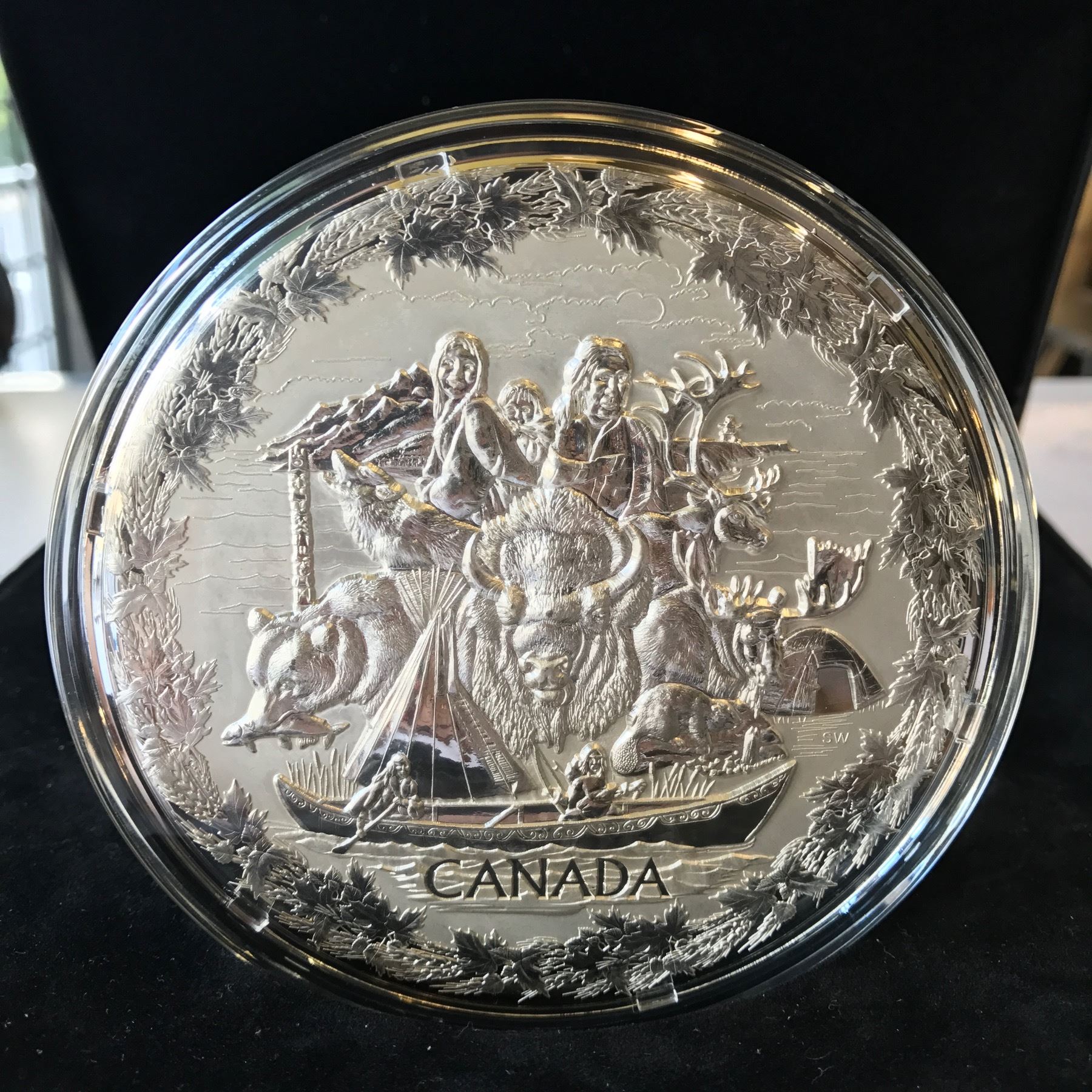 Canada 2007 $250 Silver Coin- Olympic Games: Early Canada