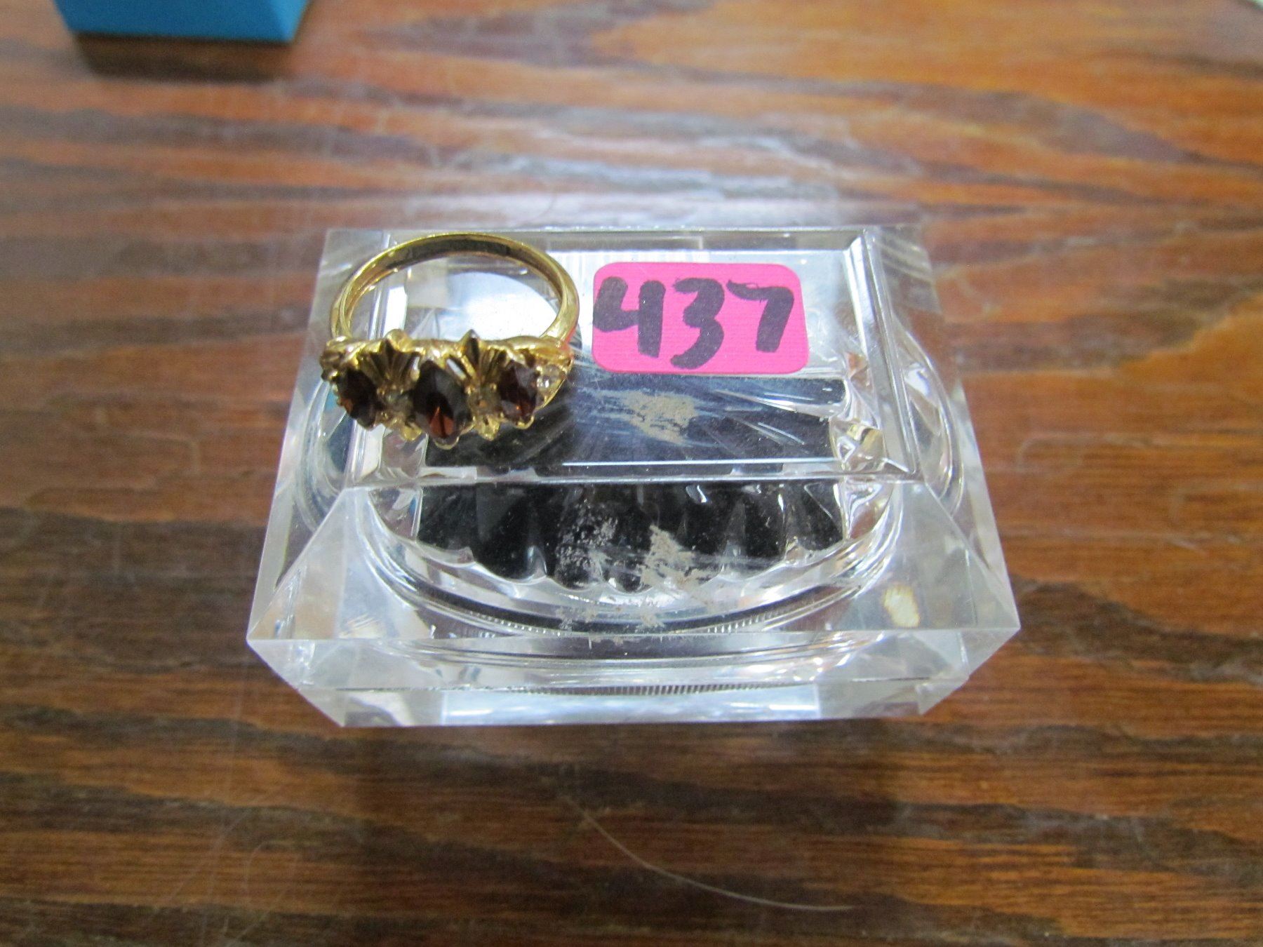 Sinhalite gold ring - Schmalz Auctions