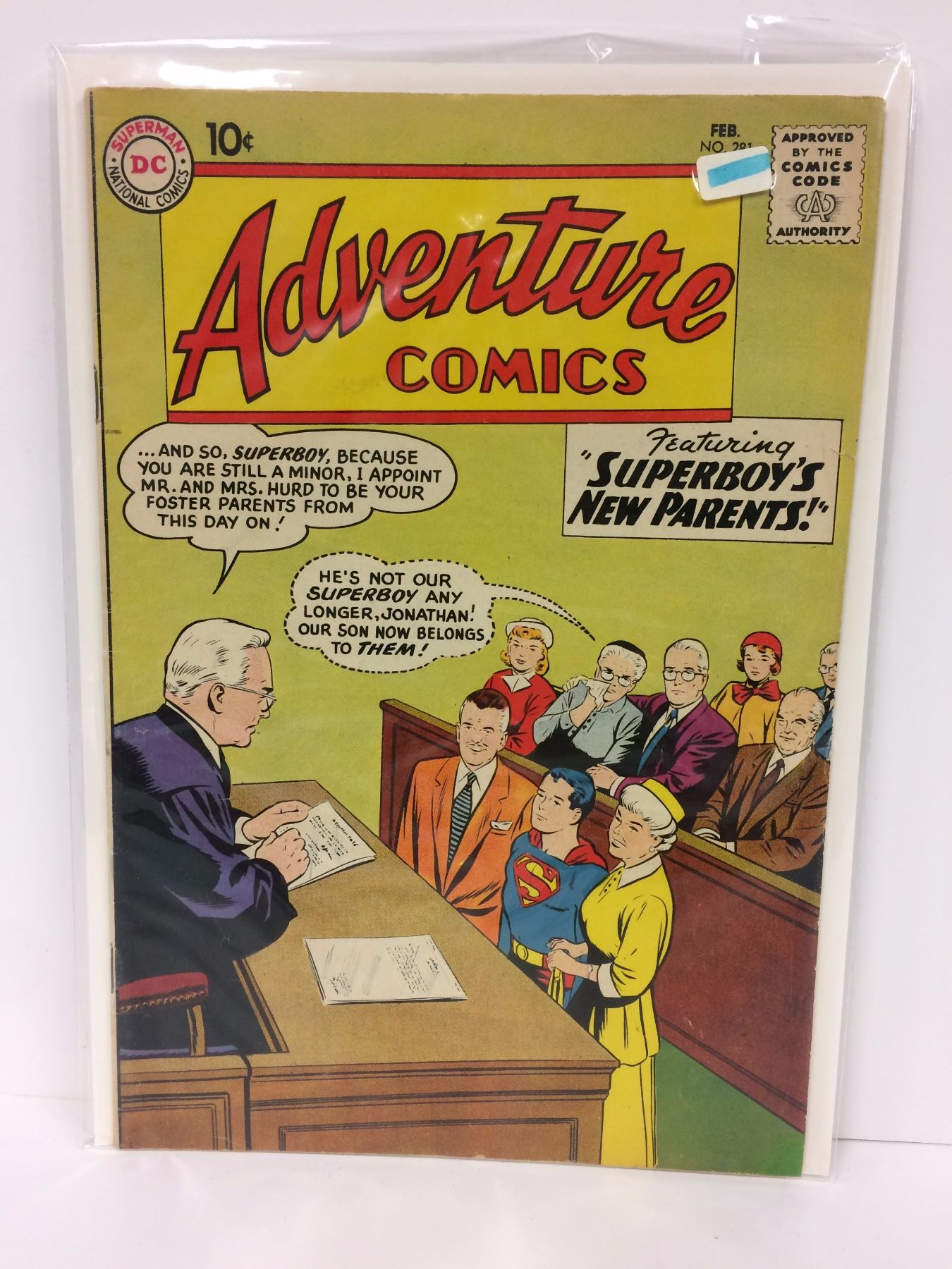 Adventure Comics #281 : 1961 : : Last Congirilla!