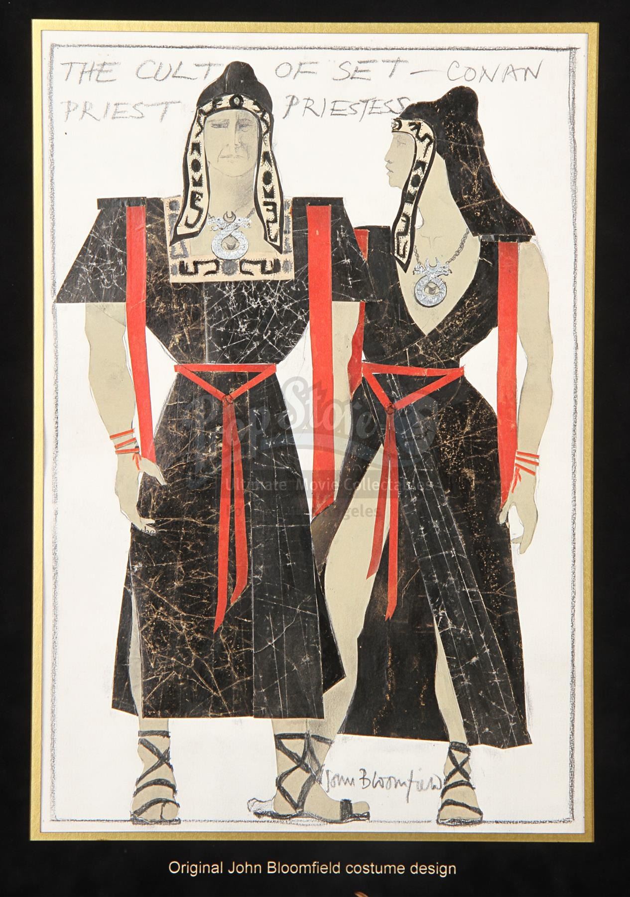 CONAN THE BARBARIAN (1982) - John Bloomfield Set Priest and Priestess ...