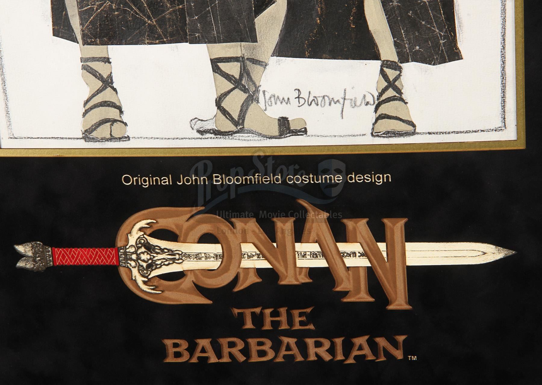 CONAN THE BARBARIAN (1982) - John Bloomfield Set Priest and Priestess ...