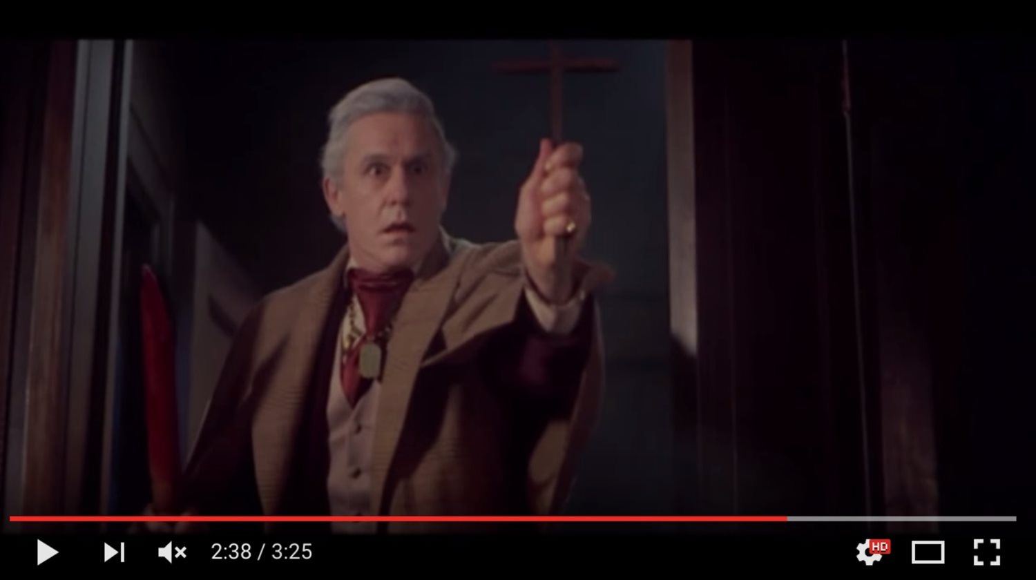 FRIGHT NIGHT (1985) - Peter Vincent's (Roddy McDowall) Vest