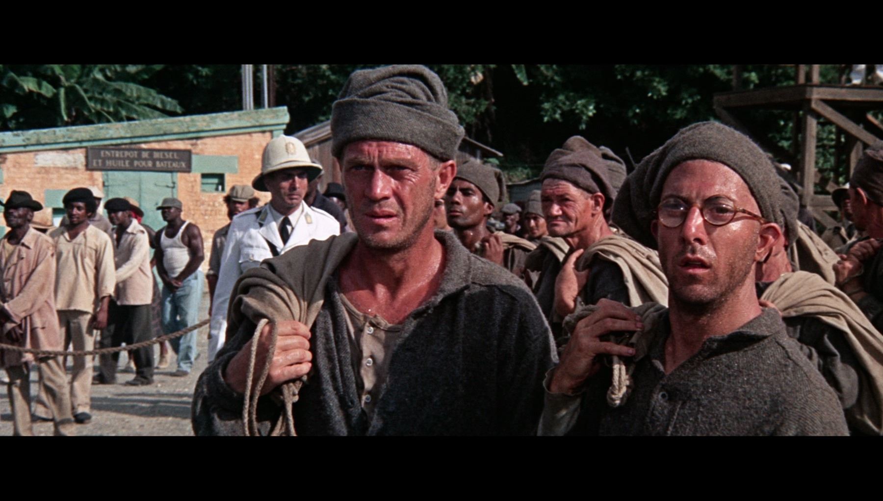 PAPILLON (1973) - Henri “Papillon” Charrière's (Steve McQueen) Prison ...