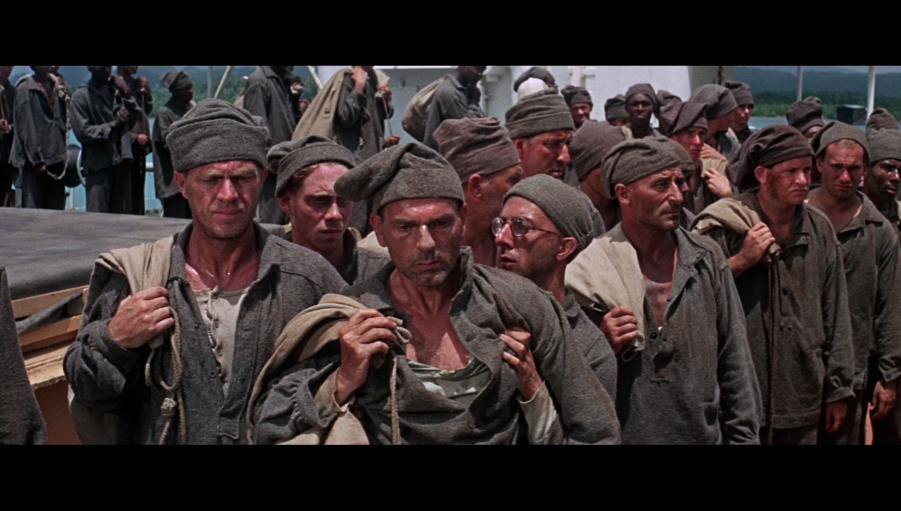 PAPILLON (1973) - Henri “Papillon” Charrière's (Steve McQueen) Prison ...